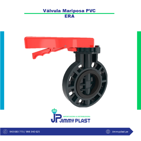 Válvula Mariposa PVC ERA – Jimmy Plast: Expertos en Tuberías y ...